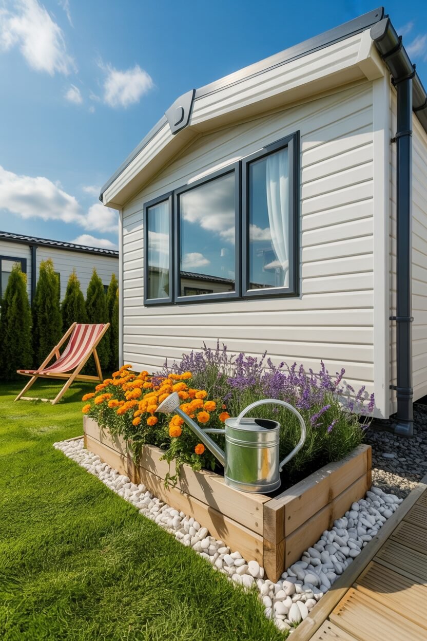 How to Create a Cozy Outdoor Space for Your Mobile Home on a Budget ...