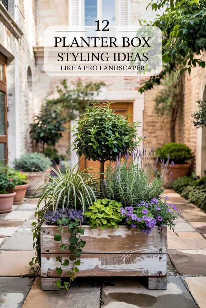 How to Style Outdoor Planter Boxes Like a Pro Landscaper – homifying.com