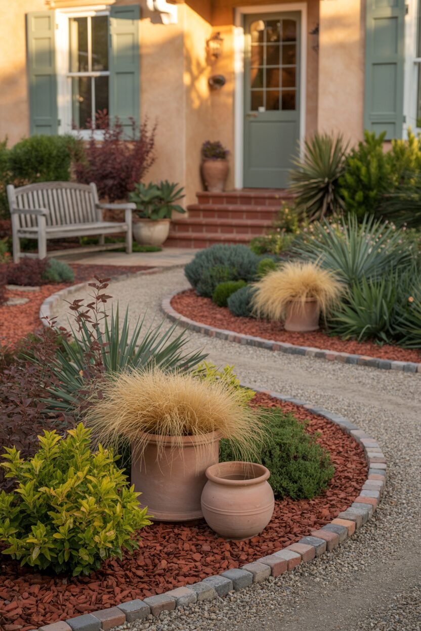 The Secrets Landscape Designers Use to Make Grass-Free Front Yards Look ...