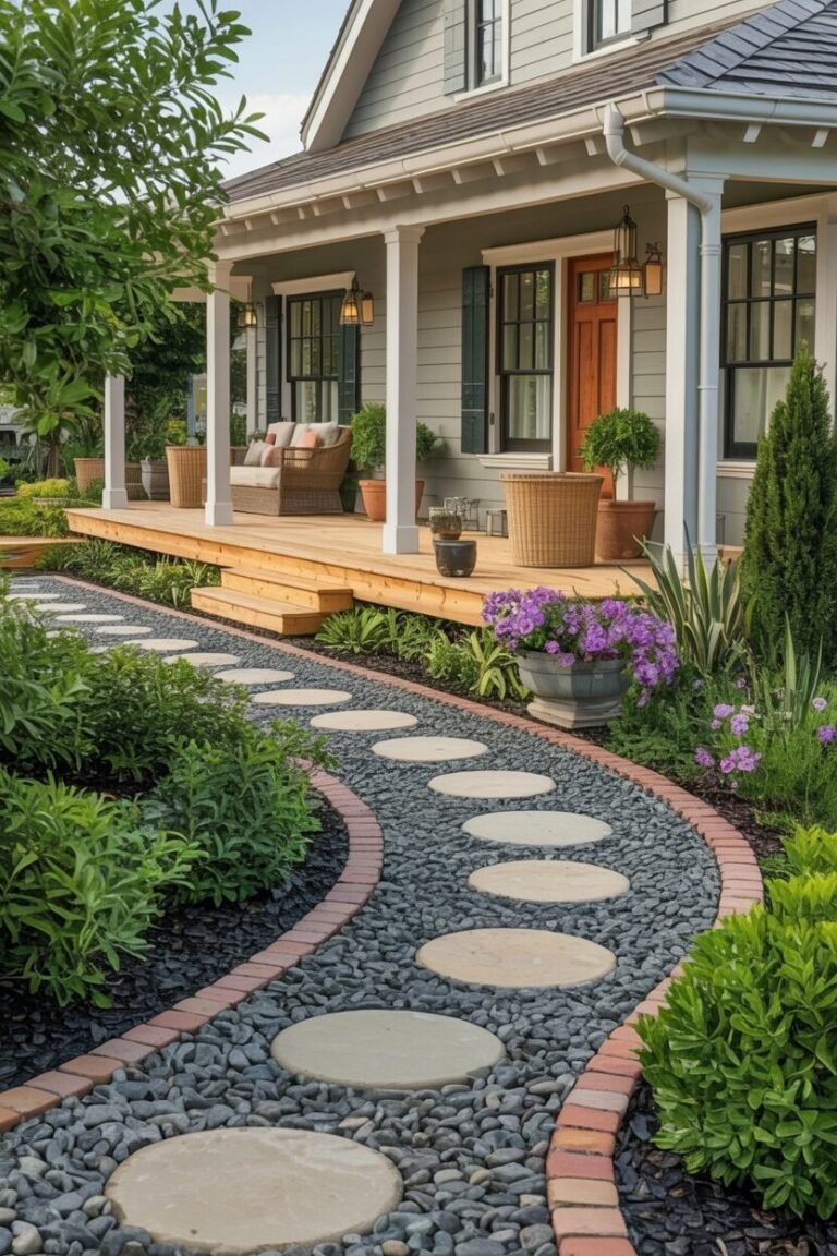 The Secrets Landscape Designers Use to Make Grass-Free Front Yards Look ...