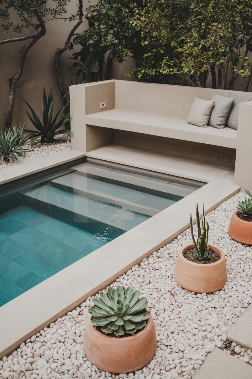The Secret to Designing a Small Pool That Feels Like a Resort ...