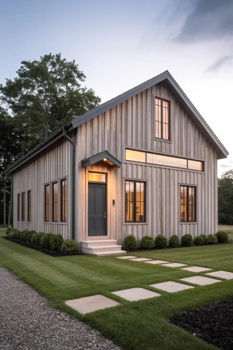 Small Barn House, Big Impact: Exterior Design Principles Behind ...