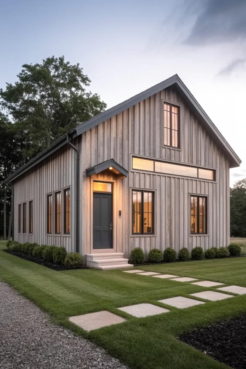 Small Barn House, Big Impact: Exterior Design Principles Behind ...