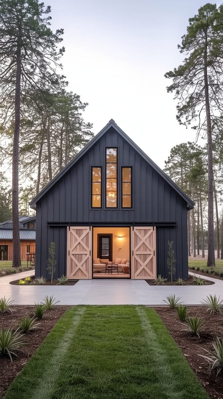Small Barn House, Big Impact: Exterior Design Principles Behind ...