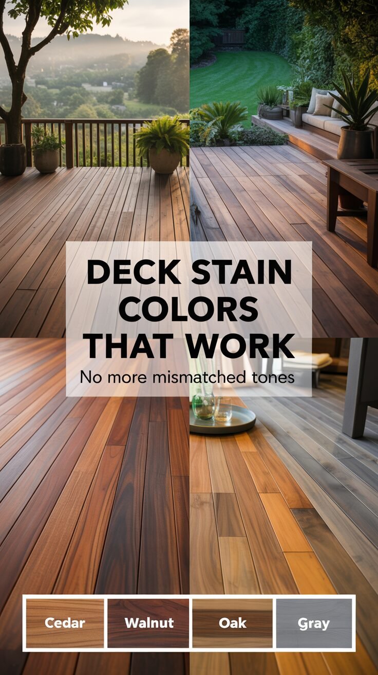 How to Choose the Right Deck Stain Color for Every Wood Type (No More ...