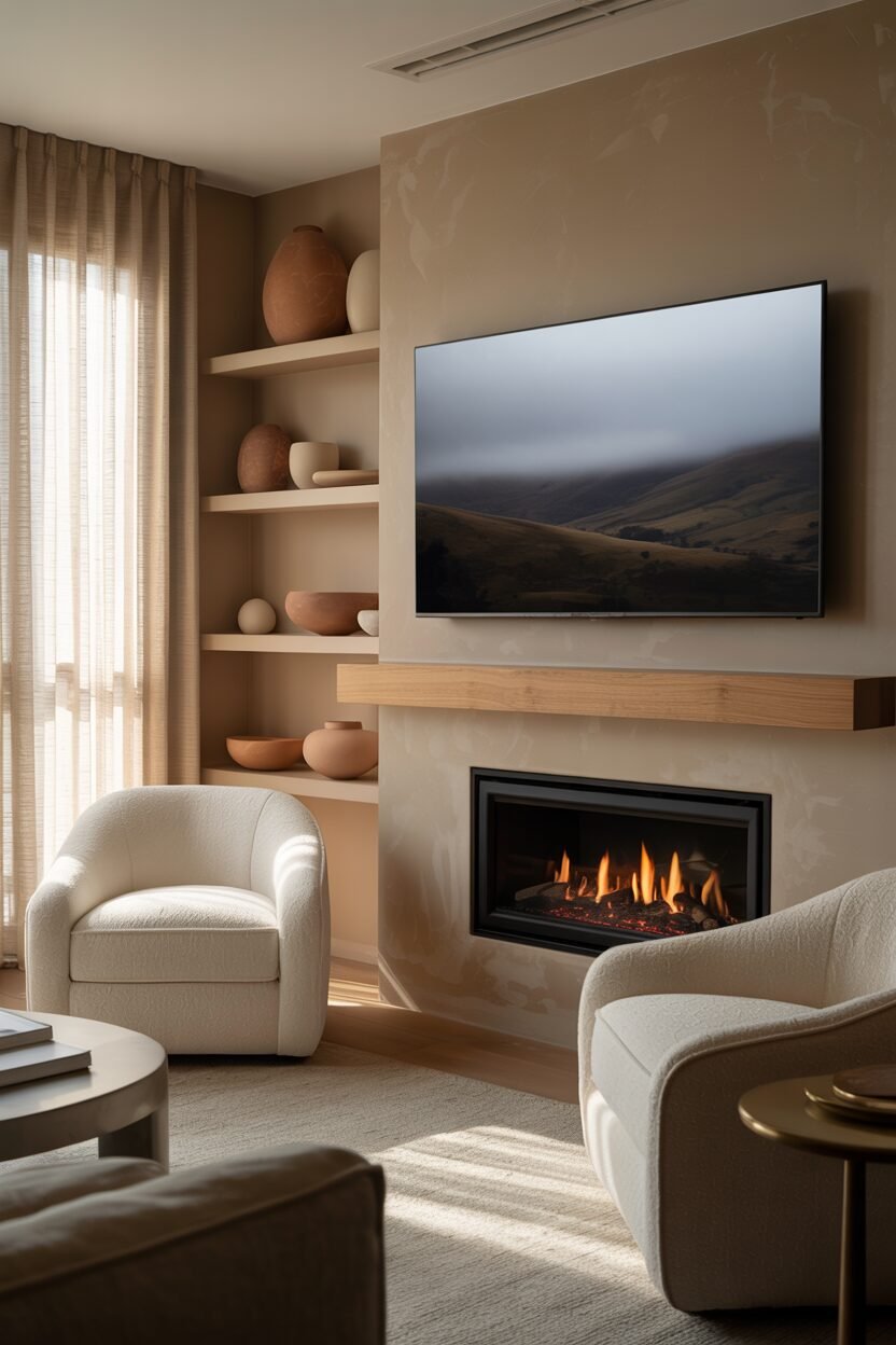 The Three Pillars of a Well-Balanced Fireplace Design: Color, Space ...