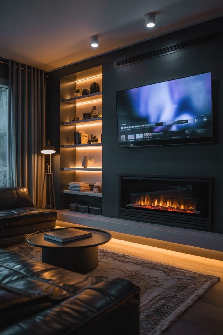 The Three Pillars of a Well-Balanced Fireplace Design: Color, Space ...