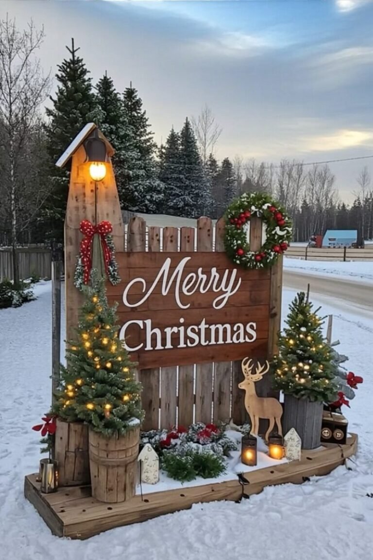 The Cutest Outdoor Christmas Decorations You’ll Want To Recreate ASAP ...