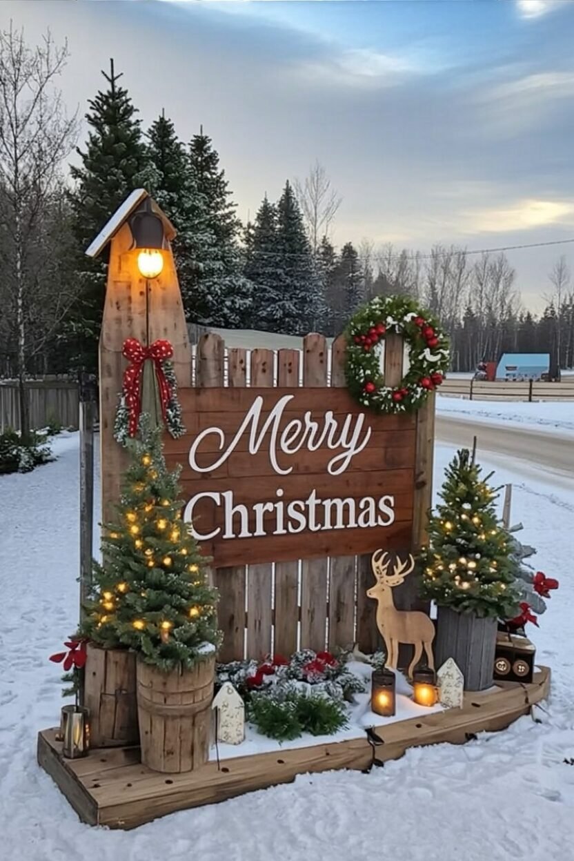The Cutest Outdoor Christmas Decorations You’ll Want To Recreate ASAP ...