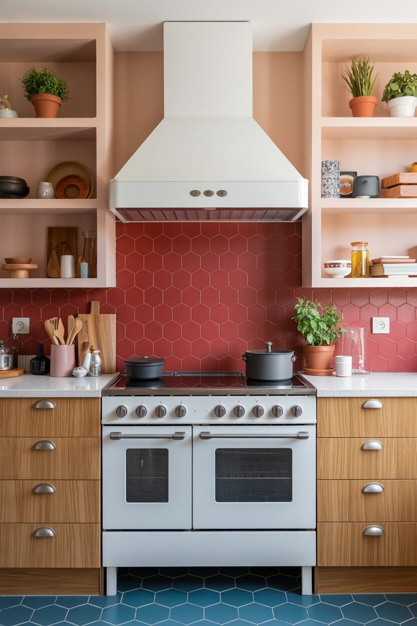 How to Make a Colorful Kitchen Look Like It Belongs in a Magazine ...
