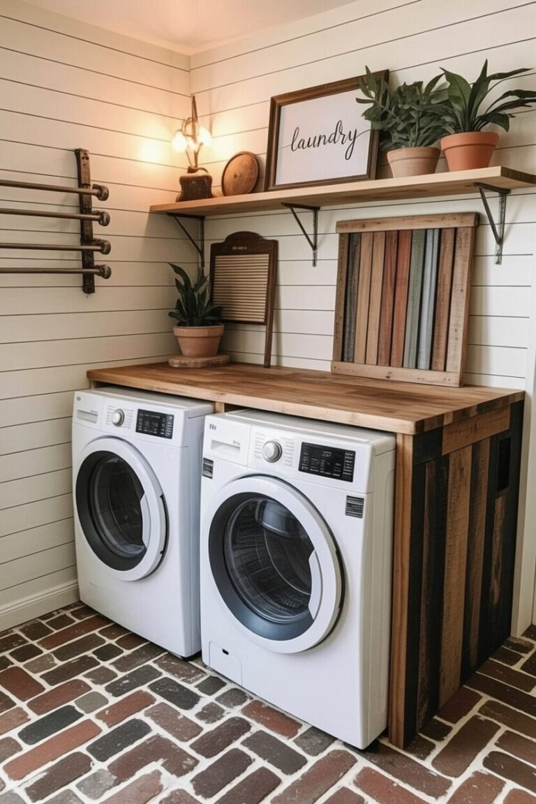 How to Style a Farmhouse Laundry Room That Actually Sparks Joy ...