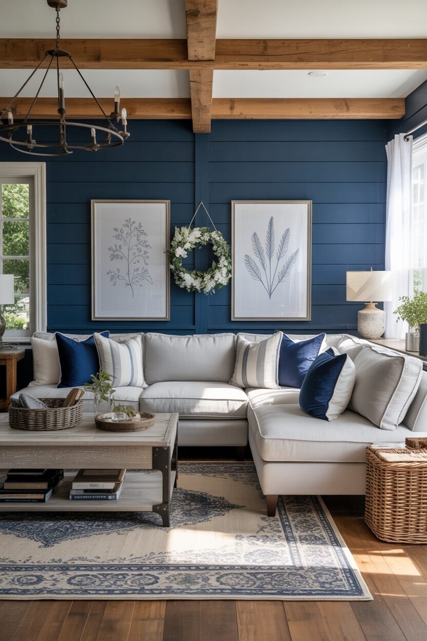 This Is Your Sign to Go Blue: 8+ Living Rooms That Prove It Works ...