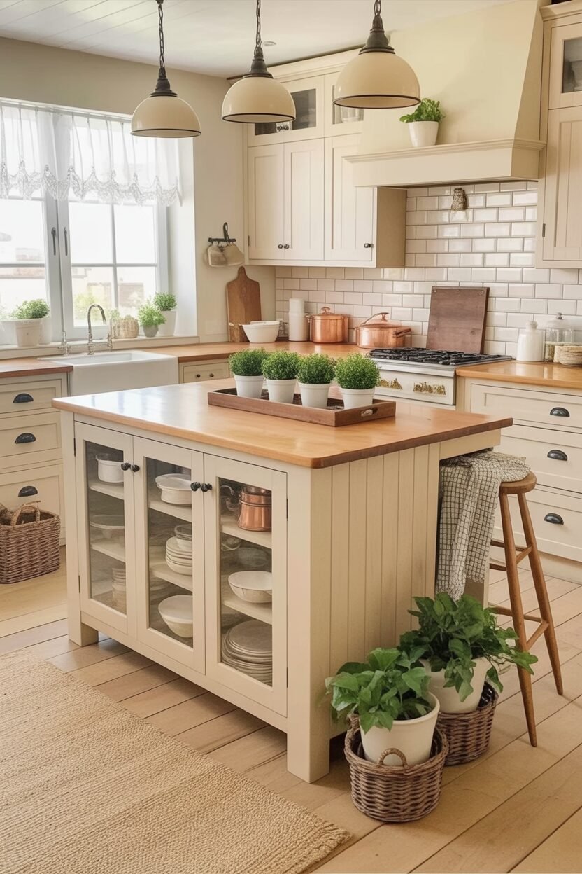 The New Farmhouse Cottage Kitchen Aesthetic and How to Master It ...