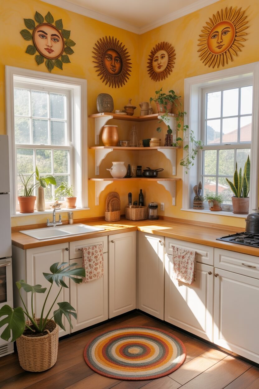 How to Build a Boho Kitchen That Feels Traveled, Loved, and Lived In ...