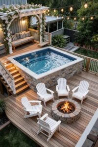 How to Design an Outdoor Jacuzzi That Feels Calm, Cozy, and Expensive ...